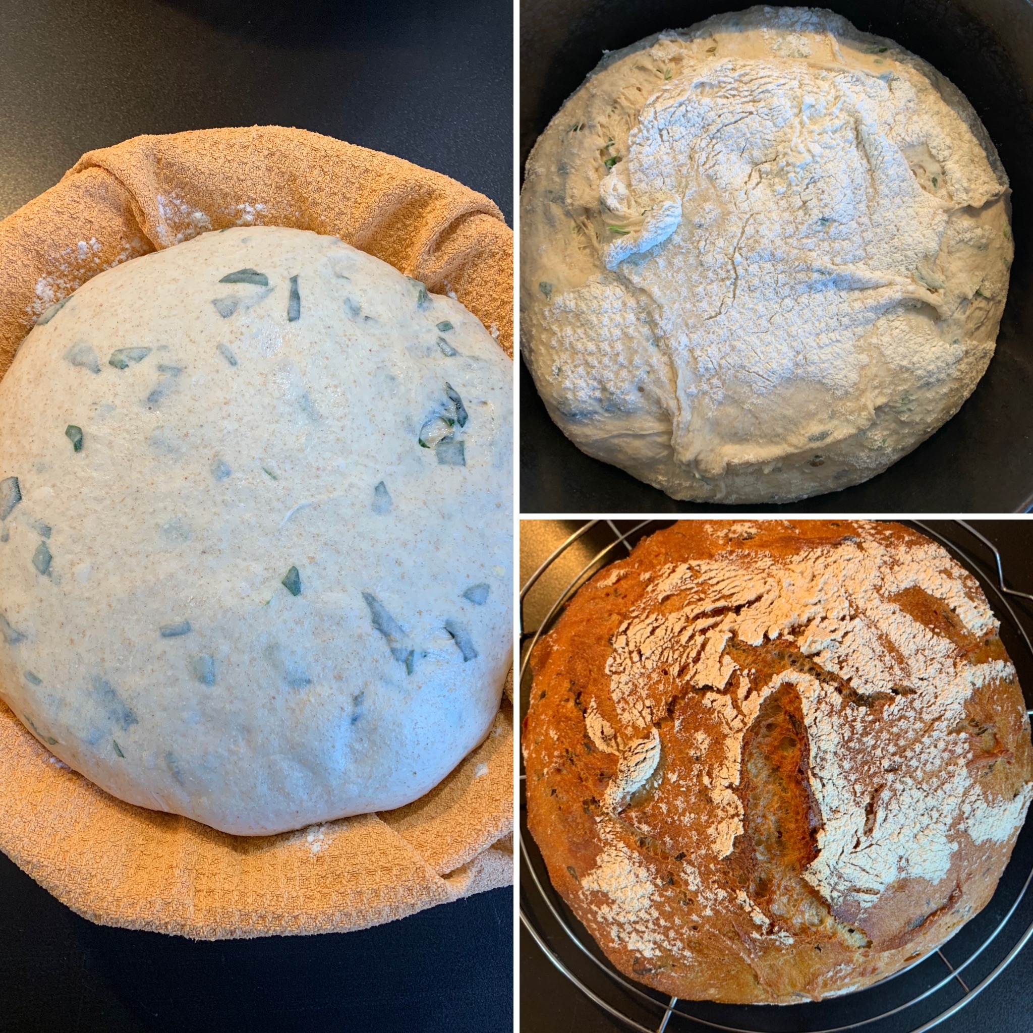 Kartoffel-Bärlauchbrot aus dem Topf…45. Synchronbacken im März | Backen ...