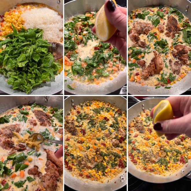 Kritharaki-Hähnchen-Pfanne…One-Pan-Rezept ( Orzo-Hähnchen-Pfanne ...